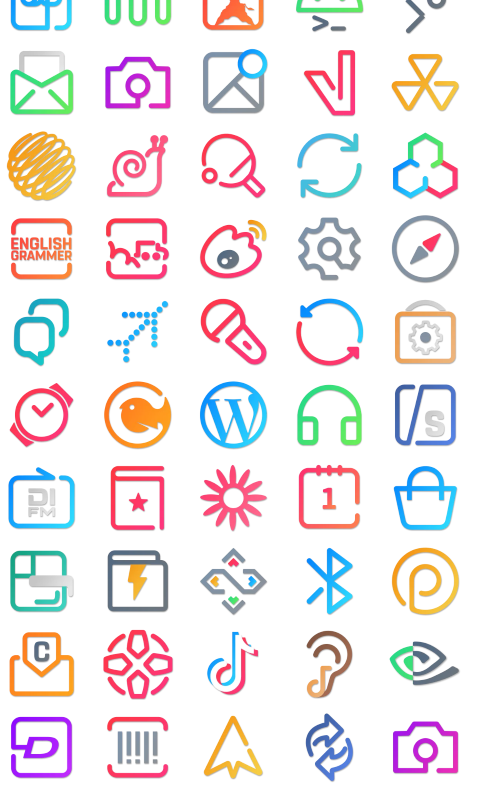 LineX Icon Pack for Huawei EMUI and Honor Magic UI | Huawei Theme