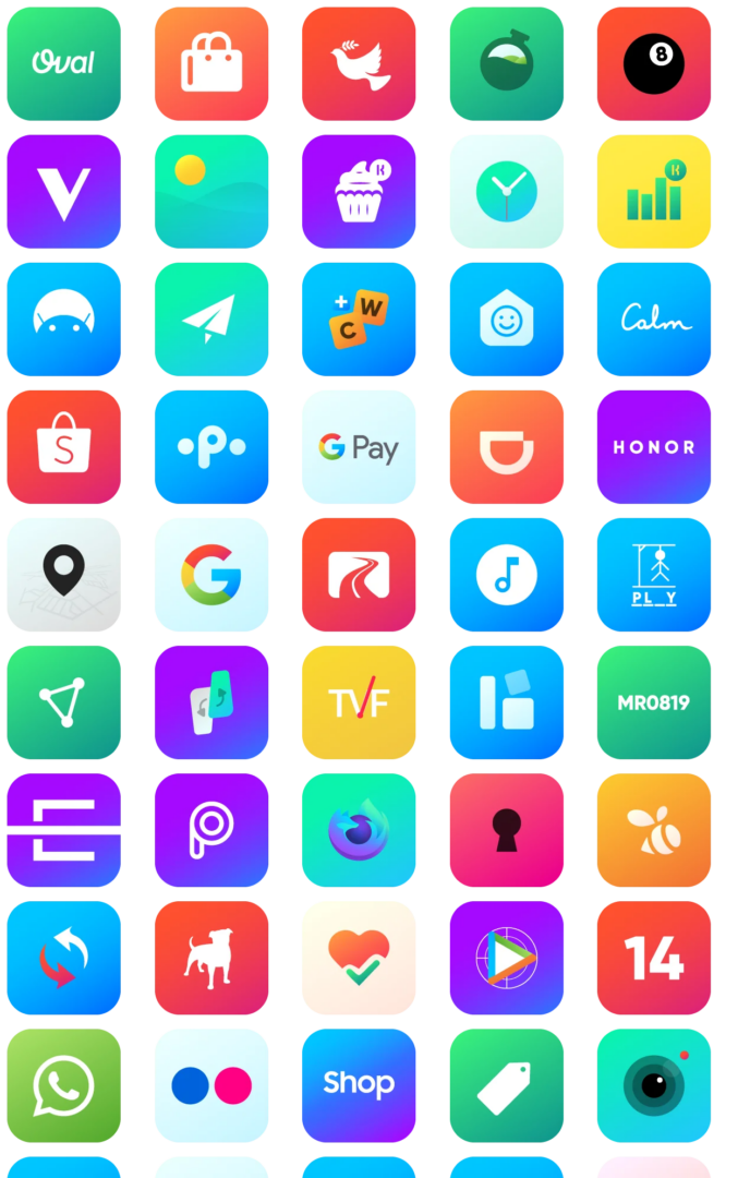 Nova Icon Pack for Huawei EMUI and Honor Magic UI | Huawei Theme