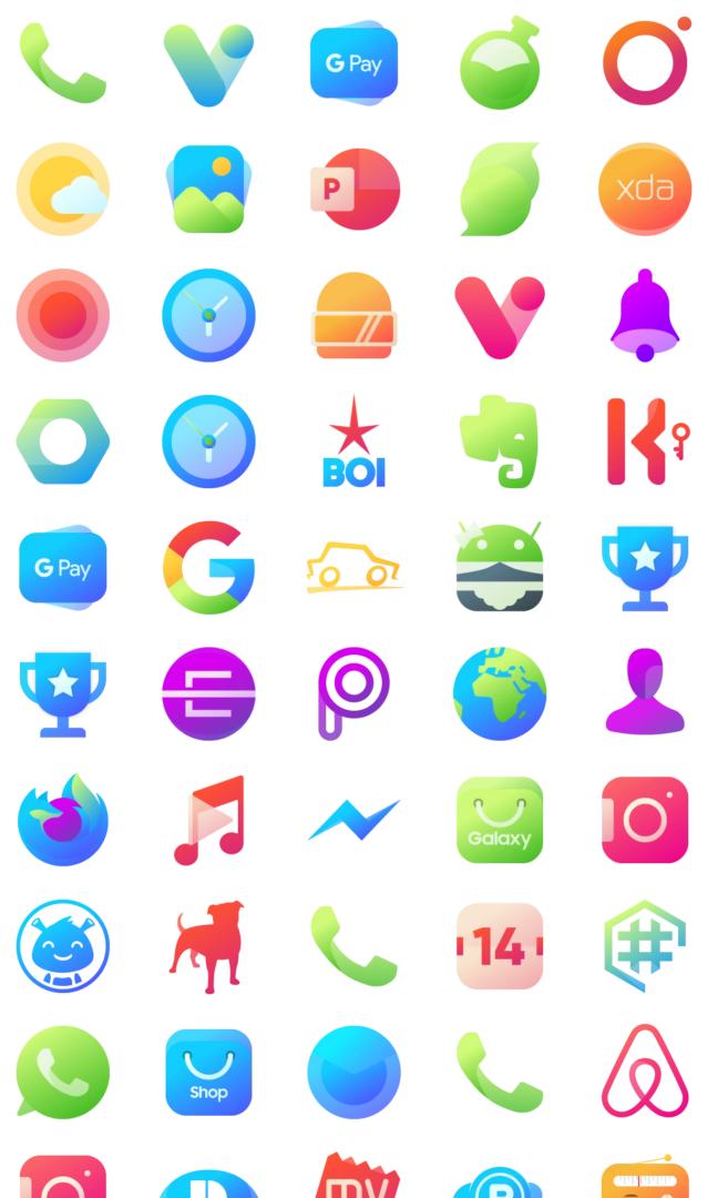 Vera Icon Pack for Huawei EMUI and Honor Magic UI | Huawei Theme