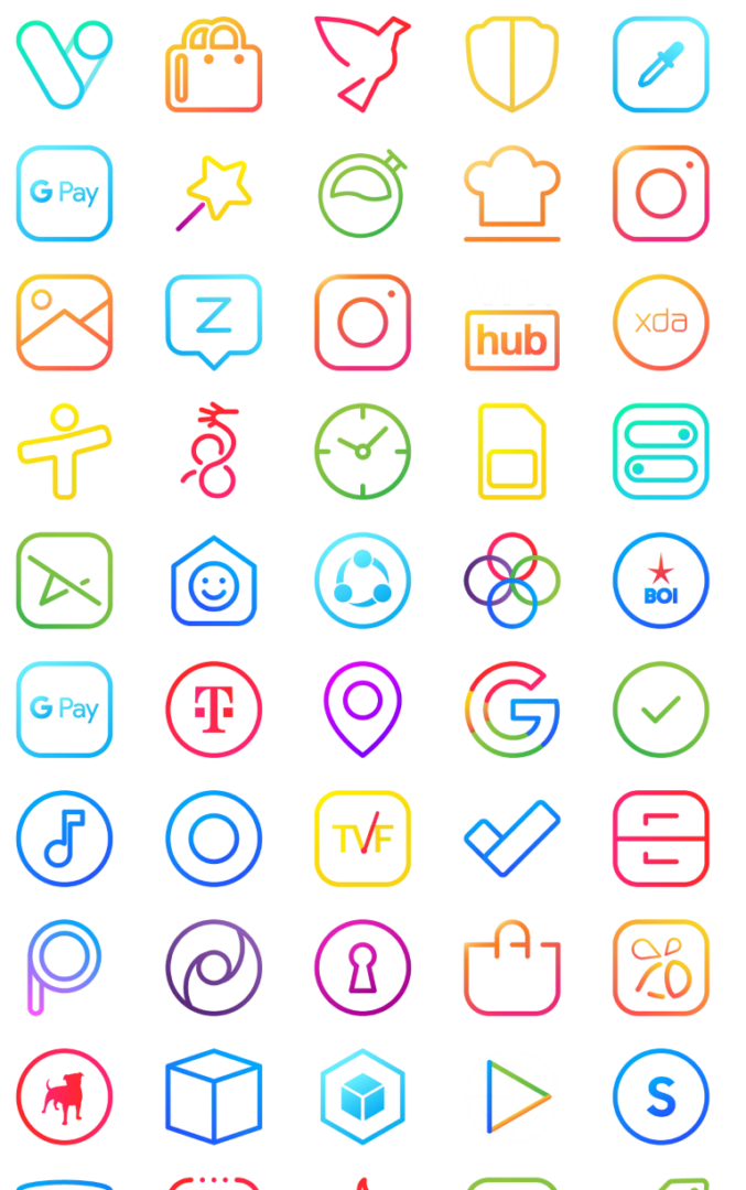 Caelus Icon Pack for Huawei EMUI and Honor Magic UI | Huawei Theme