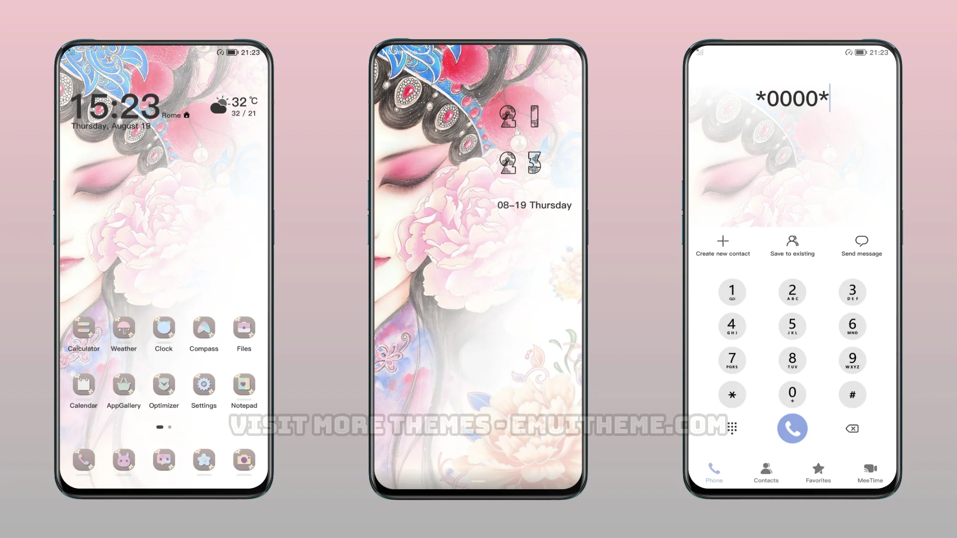 Beijing Opera Theme for Huawei HarmonyOS and EMUI 11/10/9 | Huawei Theme