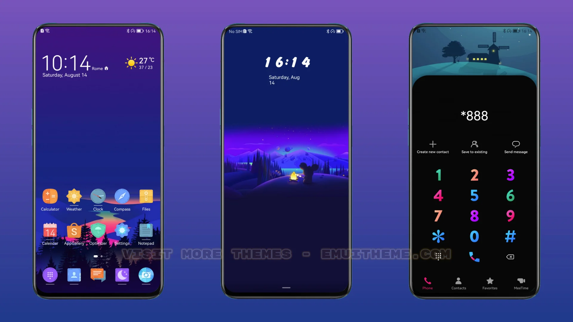 [Dark Theme] Card Design Theme for Huawei HarmonyOS and EMUI 11/10/9 ...