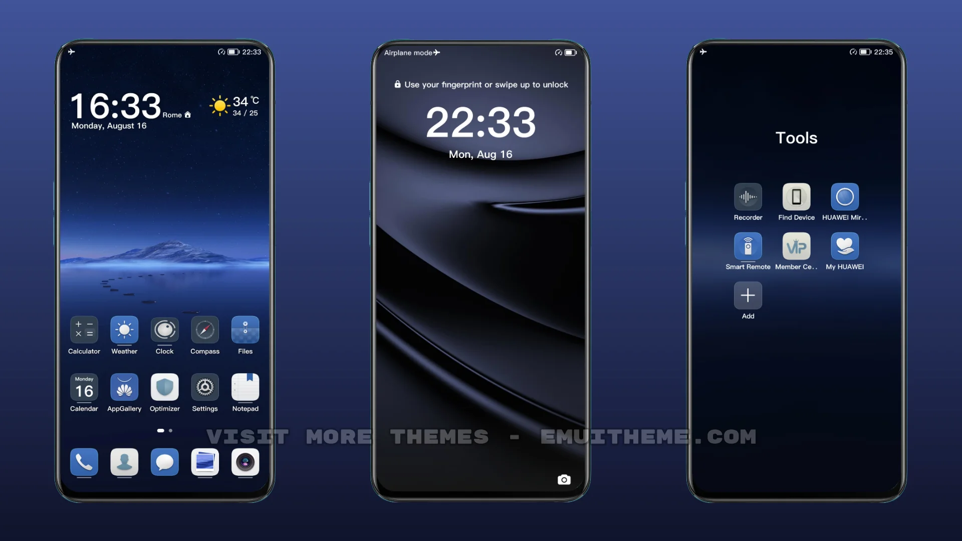 Ultimate Noble Series 2 Theme for Huawei HarmonyOS and EMUI 11/10/9 ...