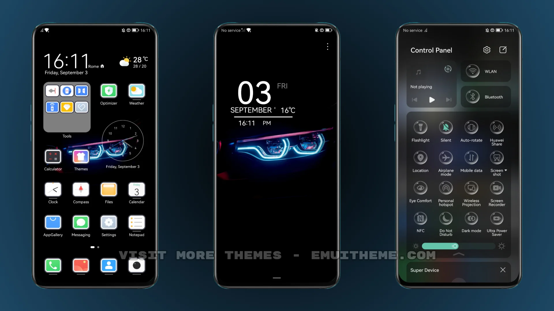 Magic OS Theme for Huawei EMUI 12/11/10/9 and HarmonyOS | Huawei Theme