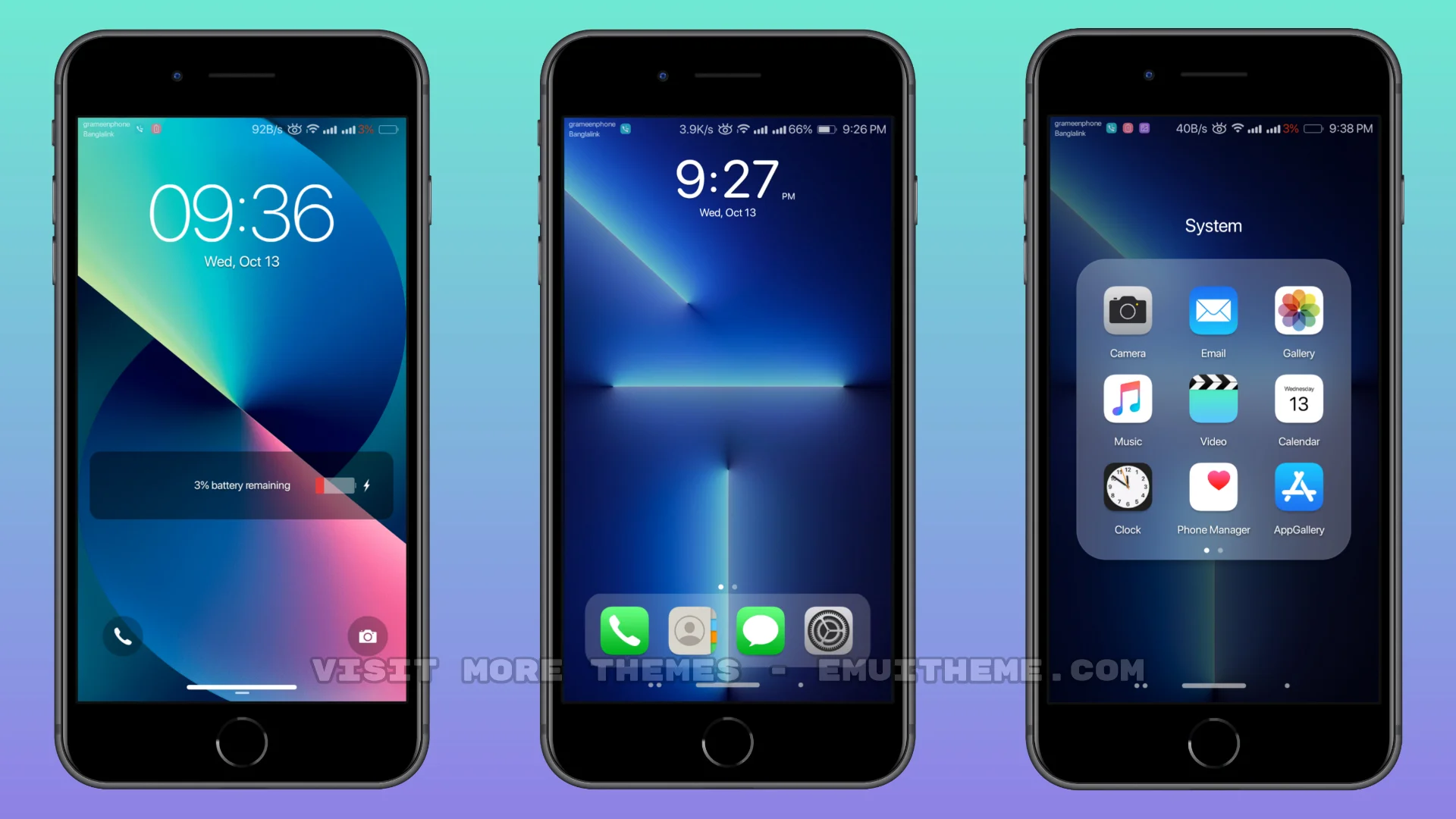 iOS 15 Theme for Huawei EMUI 4 | Huawei Theme