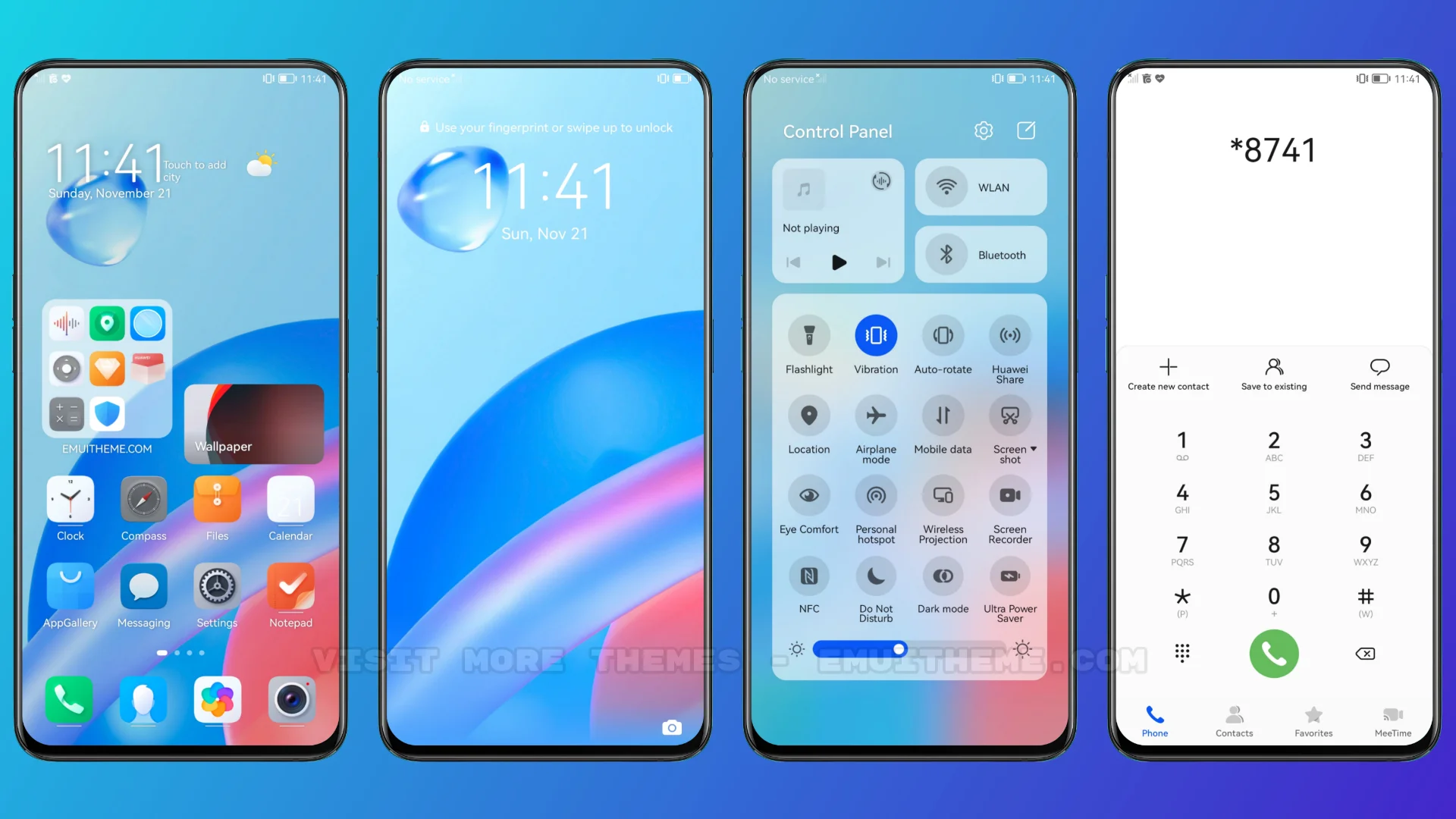 Honor Play5T Stock Theme | Huawei Theme