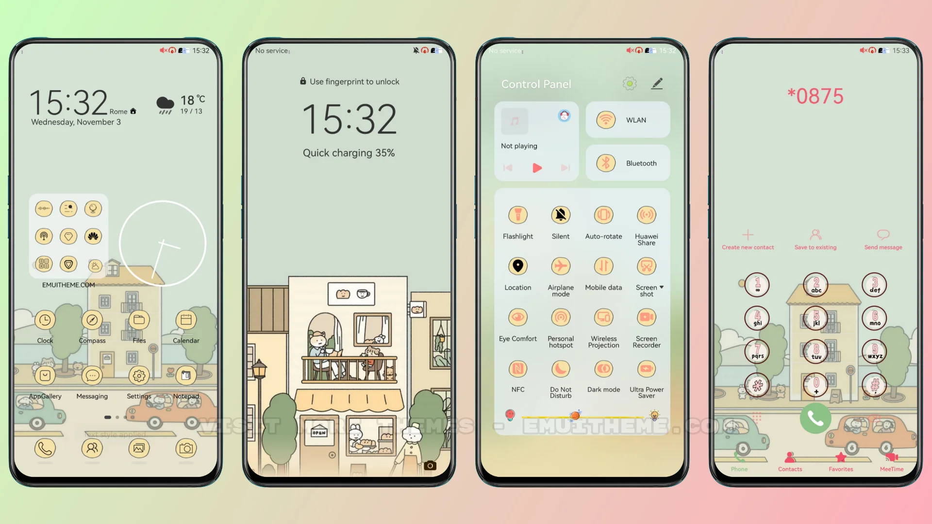 Livelihood Theme for Huawei EMUI 12/11/10/9 and HarmonyOS | Huawei Theme