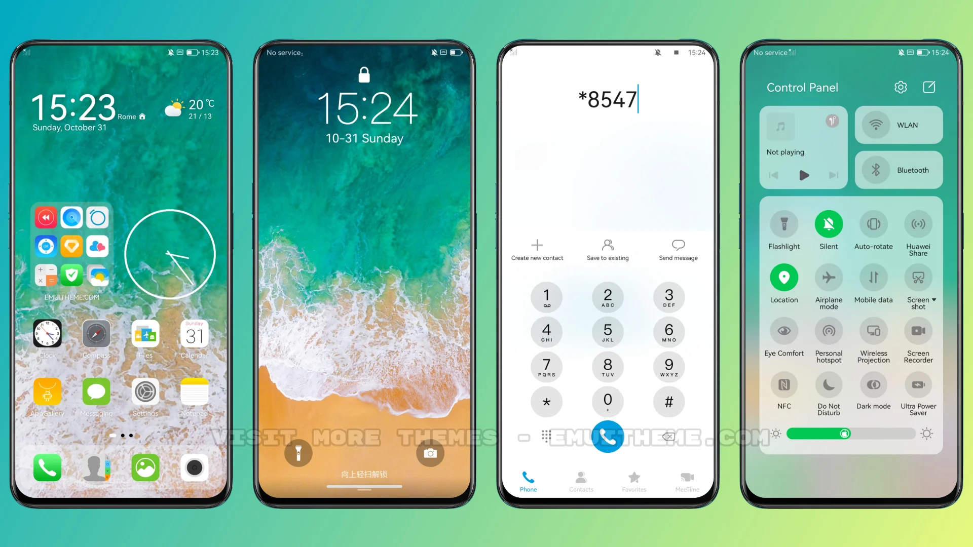 iOS Xs Theme for Huawei EMUI 12/11/10/9 and HarmonyOS | Huawei Theme