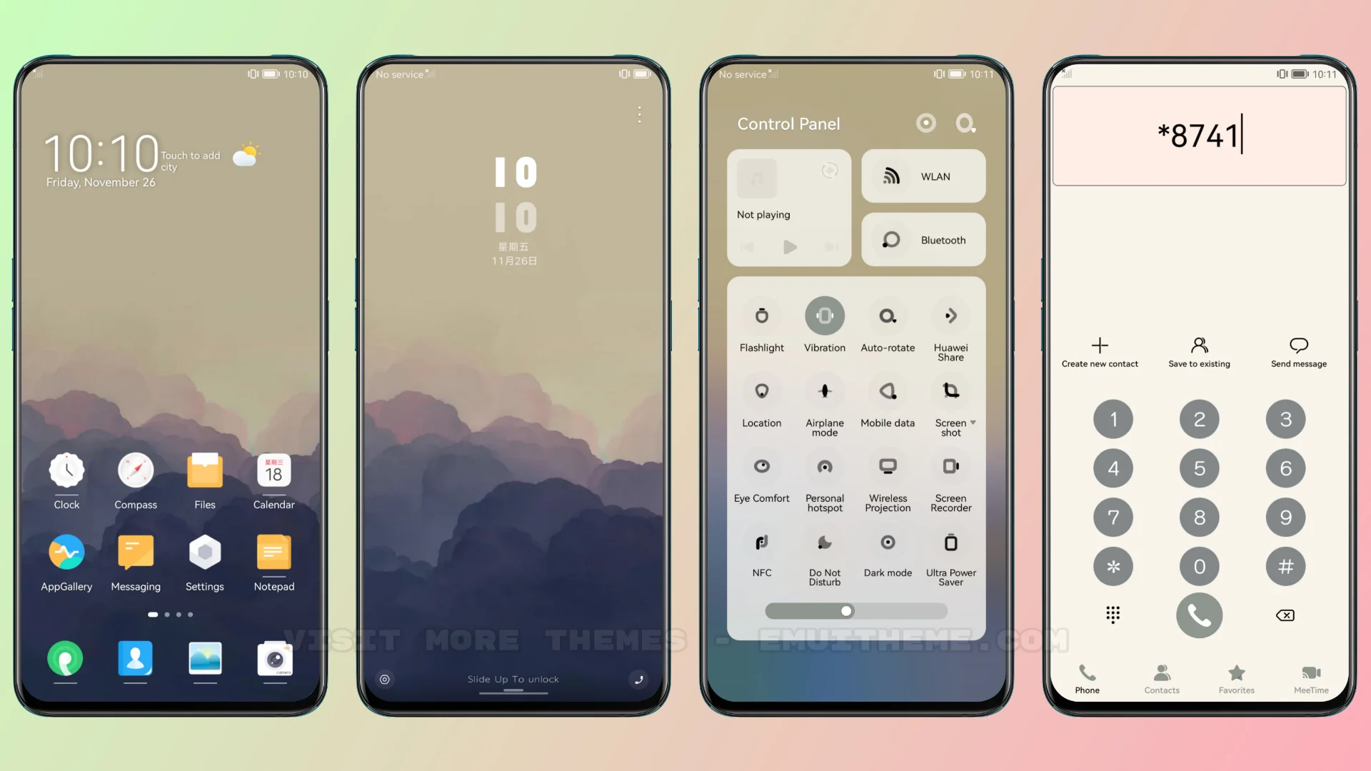 Color UI Theme for Huawei EMUI 12/11/10/9 and MagicUI 5/4/3/2 | Huawei ...