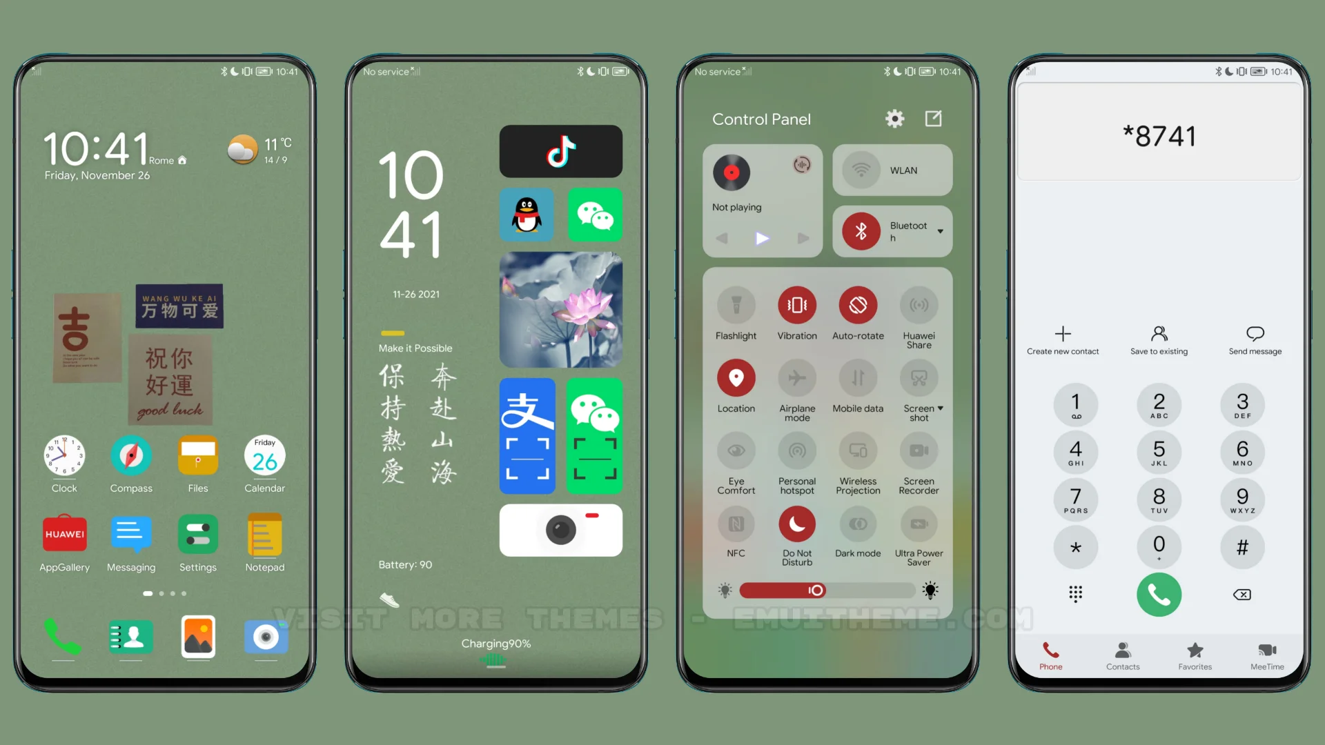 Light UI Theme for Huawei EMUI 12/11/10/9 and MagicUI 5/4/3/2 | Huawei ...