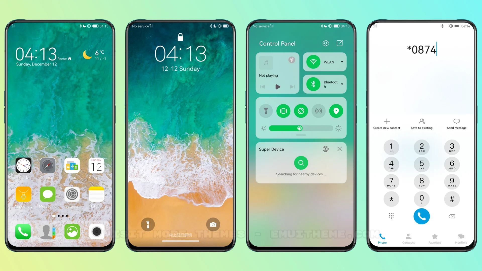 iOS15 MOD Theme for Huawei EMUI 12/11/10/9 and MagicUI 5/4/3/2 | Huawei ...