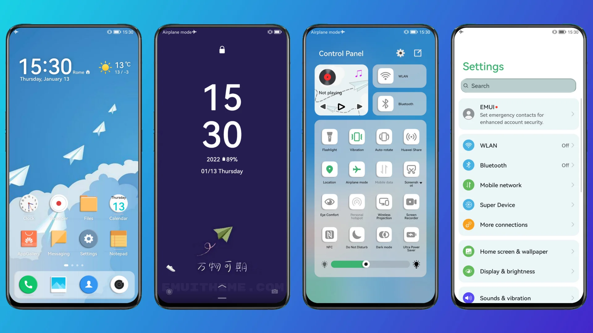 All Things Theme for Huawei EMUI 12/11/10/9 and MagicUI 5/4/3/2 ...