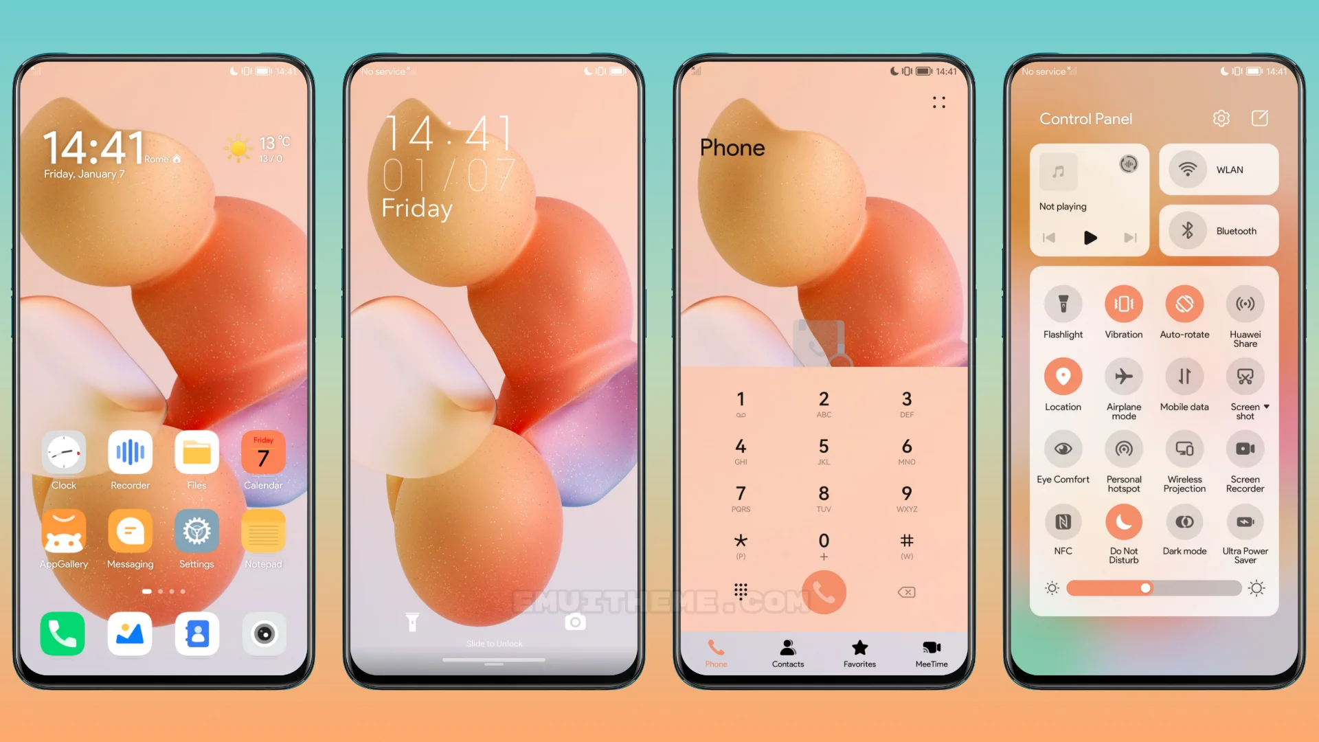 MIUI 13 v2 Theme for Huawei EMUI 12/11/10/9 and MagicUI 5/4/3/2 ...
