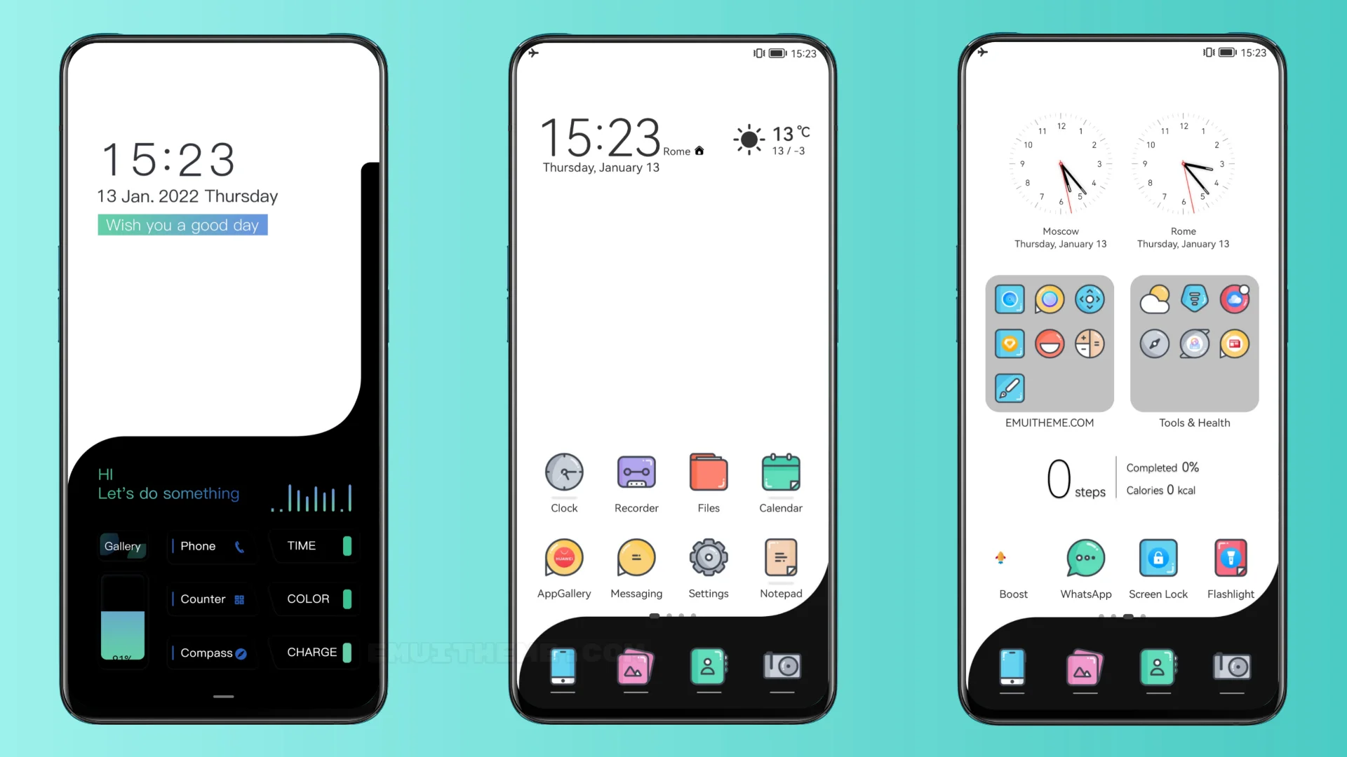 Material Card Theme for Huawei EMUI 12/11/10/9 and MagicUI 5/4/3/2 ...