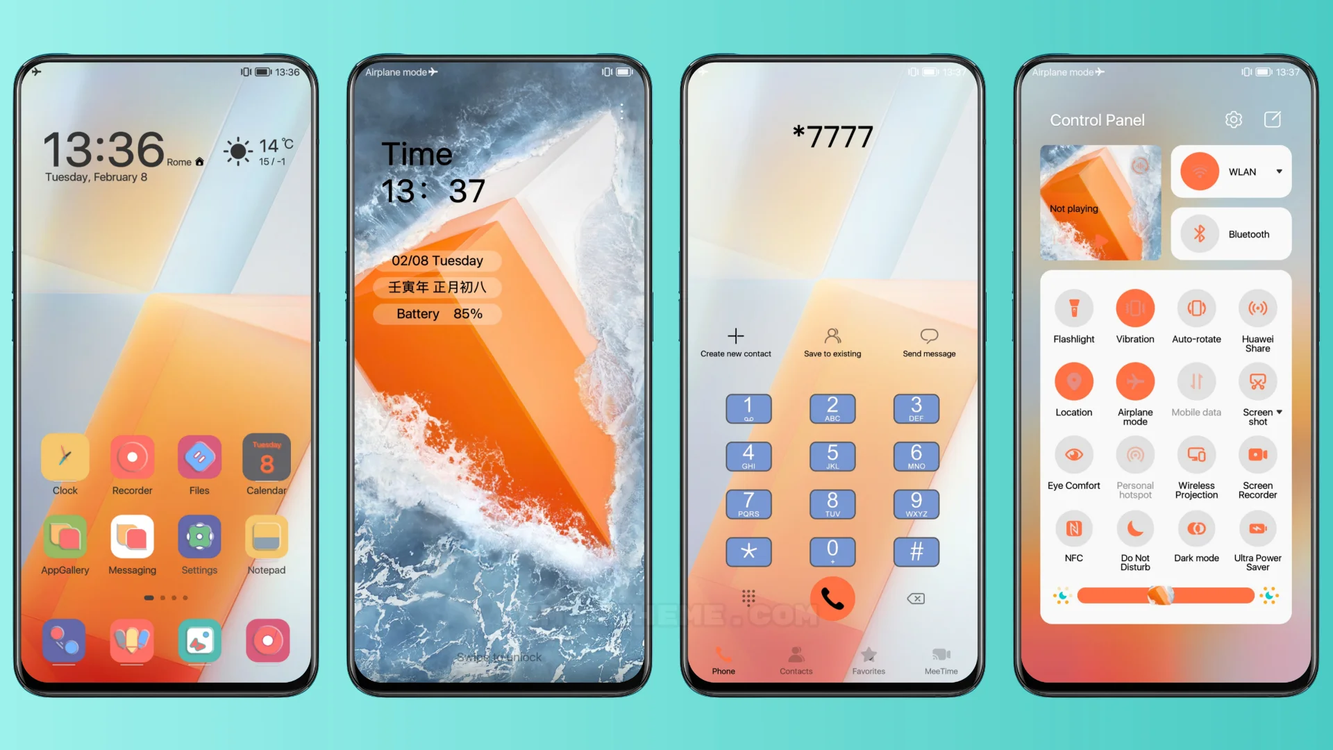 Colorful OS v35 Theme for Huawei EMUI 12/11/10/9 and MagicUI 5/4/3/2 ...