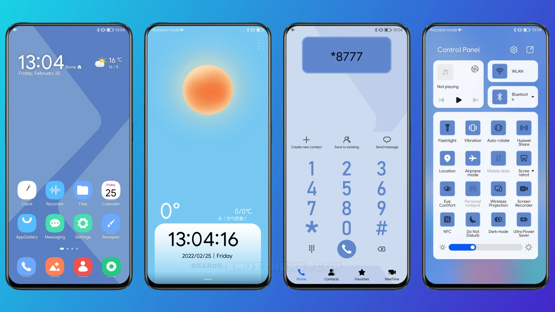 Light source Theme for Huawei EMUI 12/11/10/9 and MagicUI 5/4/3/2 ...