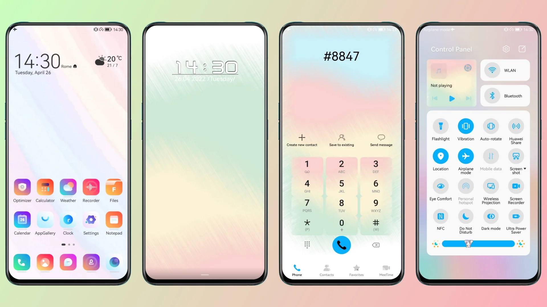 Colorful OS v40 Theme for Huawei EMUI, HarmonyOS and Honor Magic UI ...