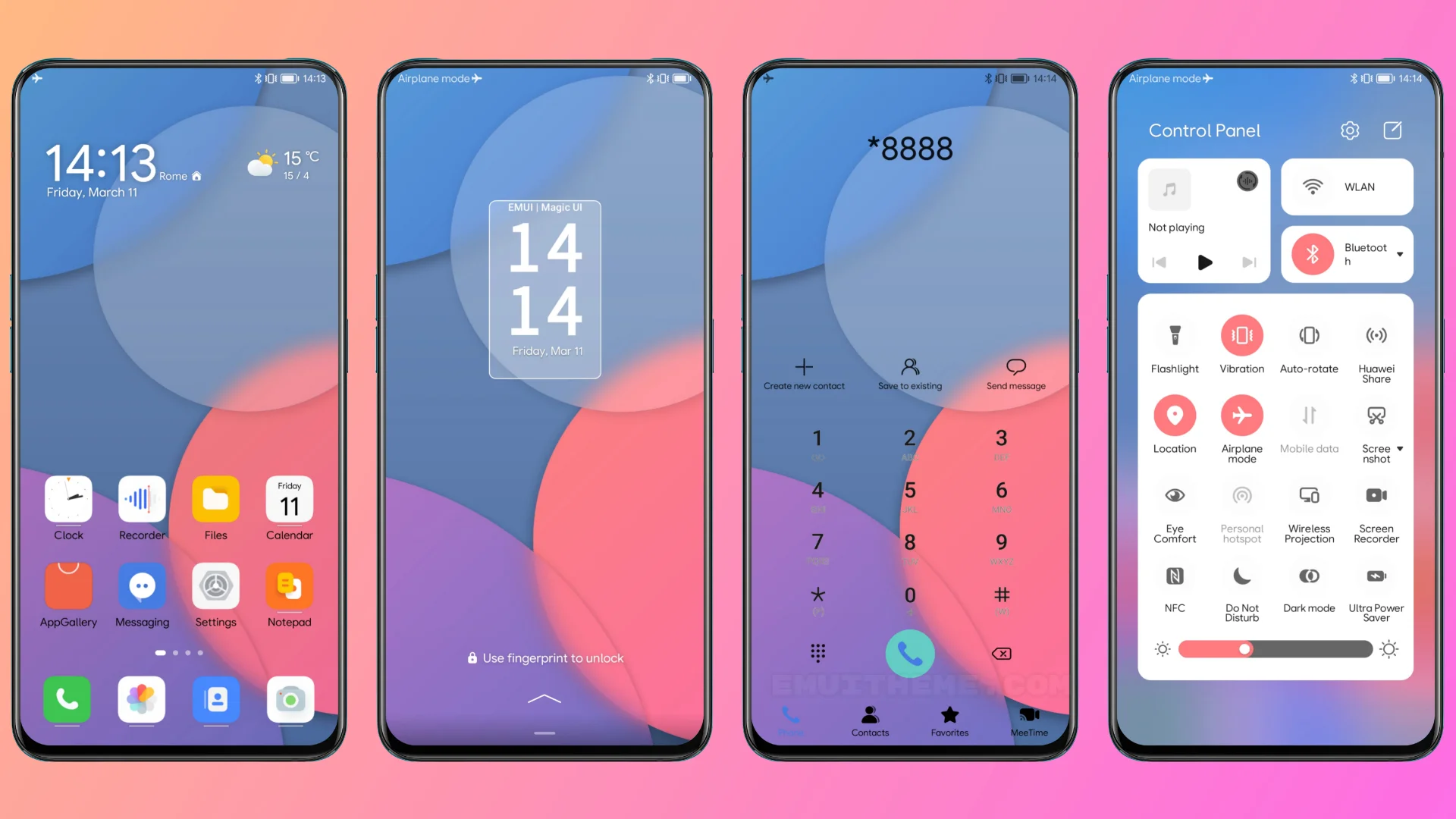 Light MOD Theme for Huawei EMUI, HarmonyOS and Honor Magic UI | Huawei ...