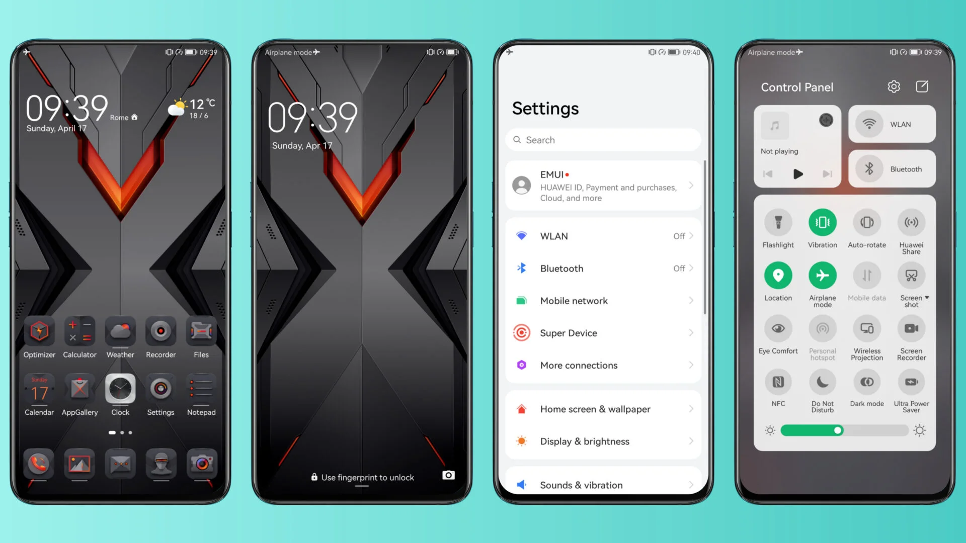 Nubia UI 8.0 Whirlwind Future Theme for Huawei EMUI, HarmonyOS and ...