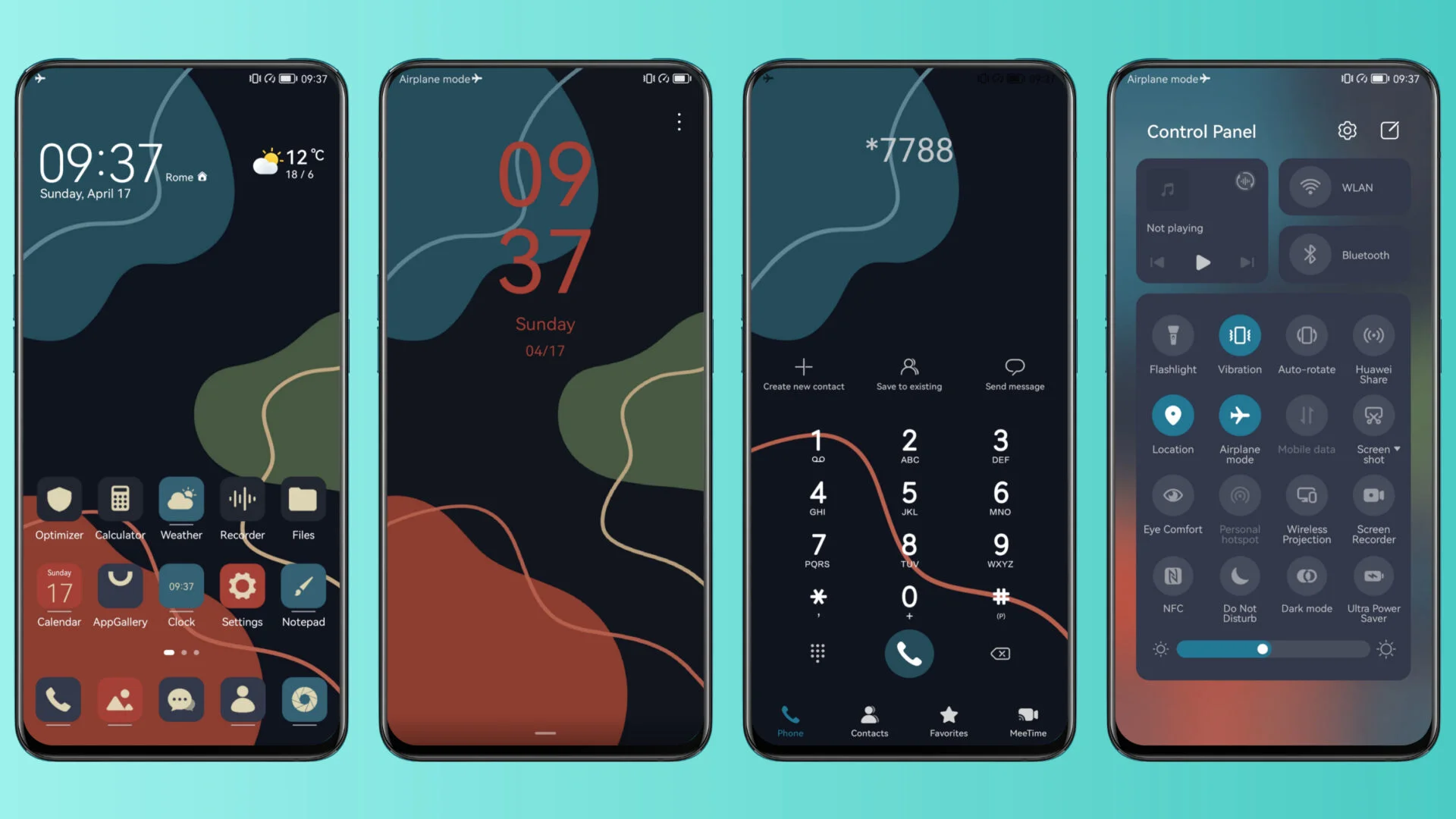 Retro Morandi Theme for Huawei EMUI, HarmonyOS and Honor Magic UI ...