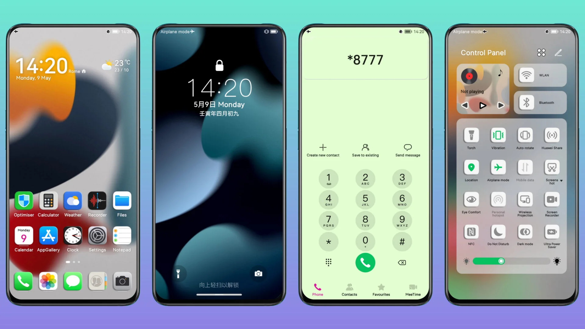 iOS 3D Color Theme for Huawei EMUI, HarmonyOS and Honor Magic UI ...