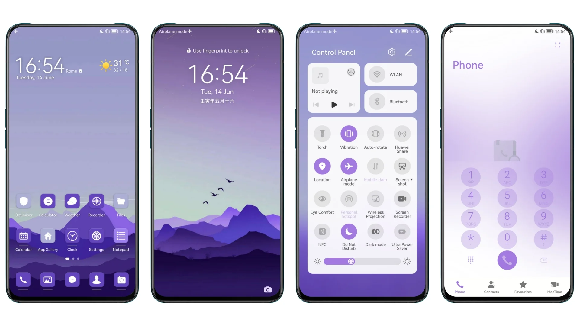Luolan Theme for Huawei EMUI, HarmonyOS and Honor Magic UI | Huawei Theme