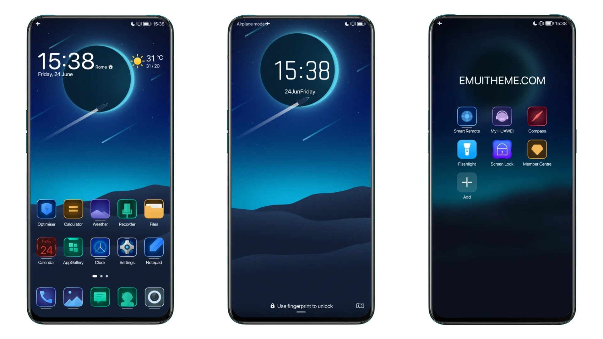 Star Trip Theme for Huawei EMUI, HarmonyOS and Honor Magic UI | Huawei ...