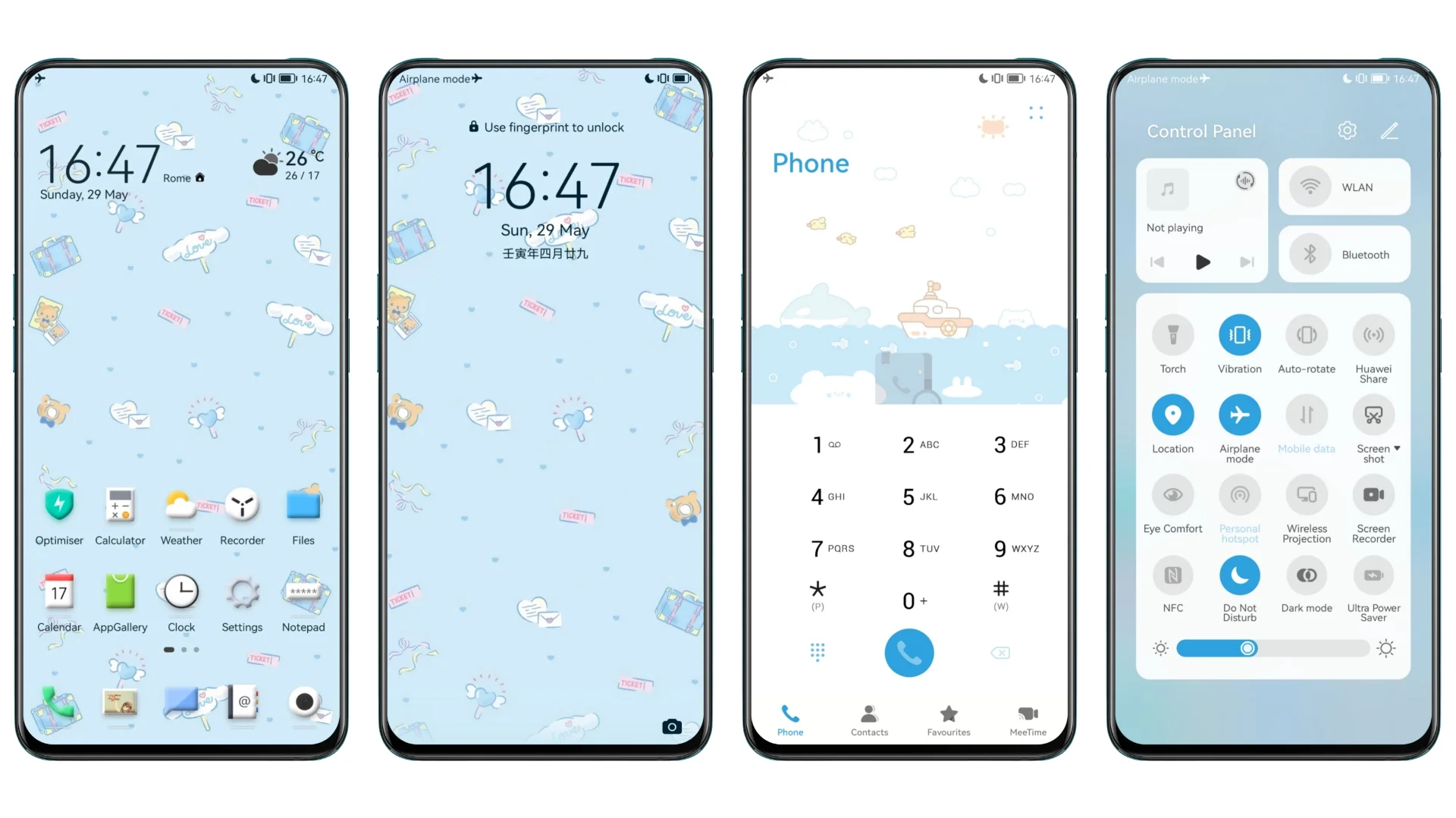Sweetie Theme for Huawei EMUI, HarmonyOS and Honor Magic UI | Huawei Theme