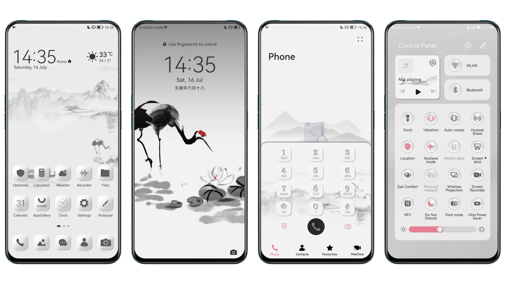 Chinese Style Theme for Huawei EMUI, HarmonyOS and Honor Magic UI ...