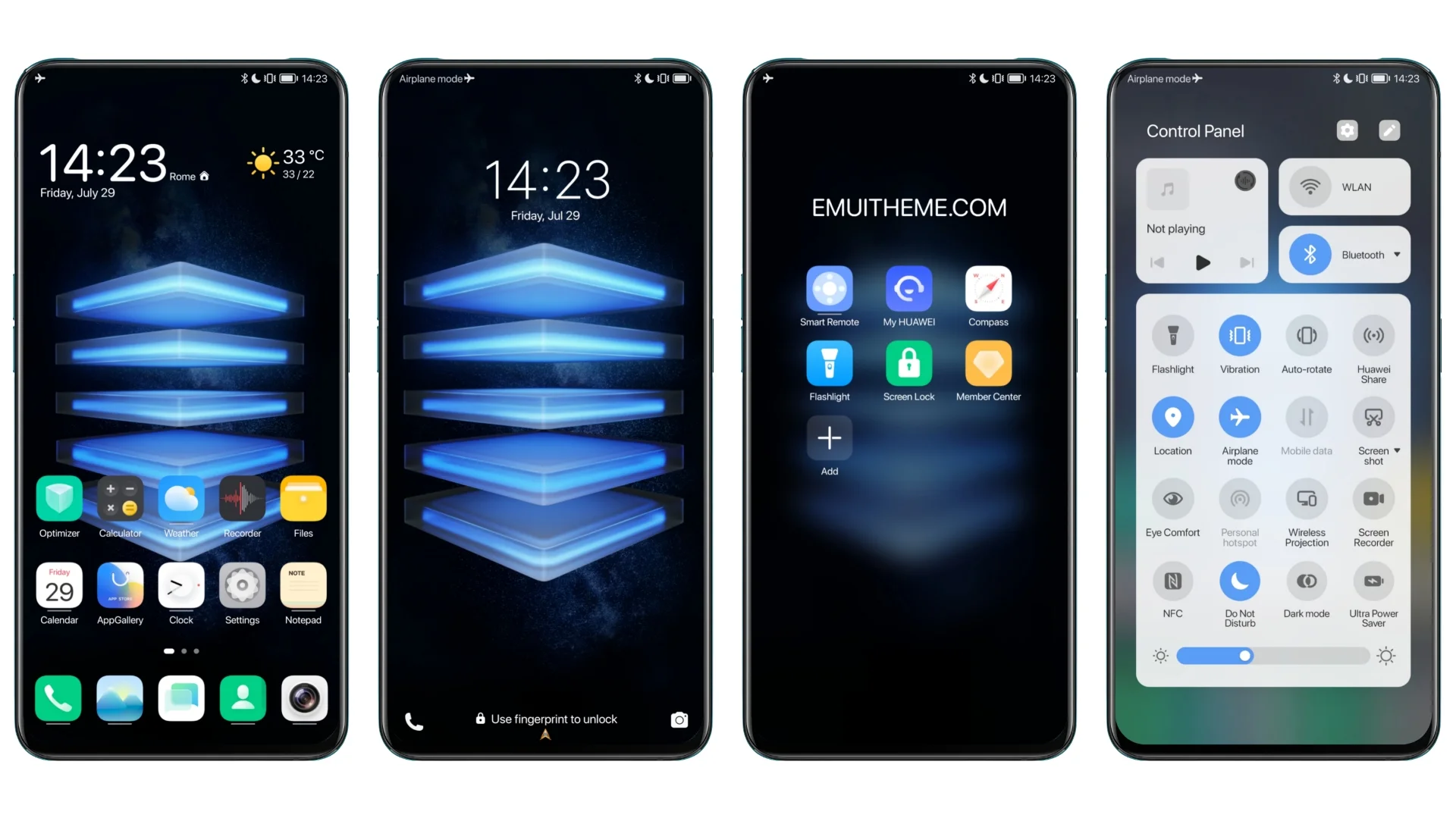 OriginOS 1.0 v3 Theme for Huawei EMUI, HarmonyOS and Honor Magic UI ...