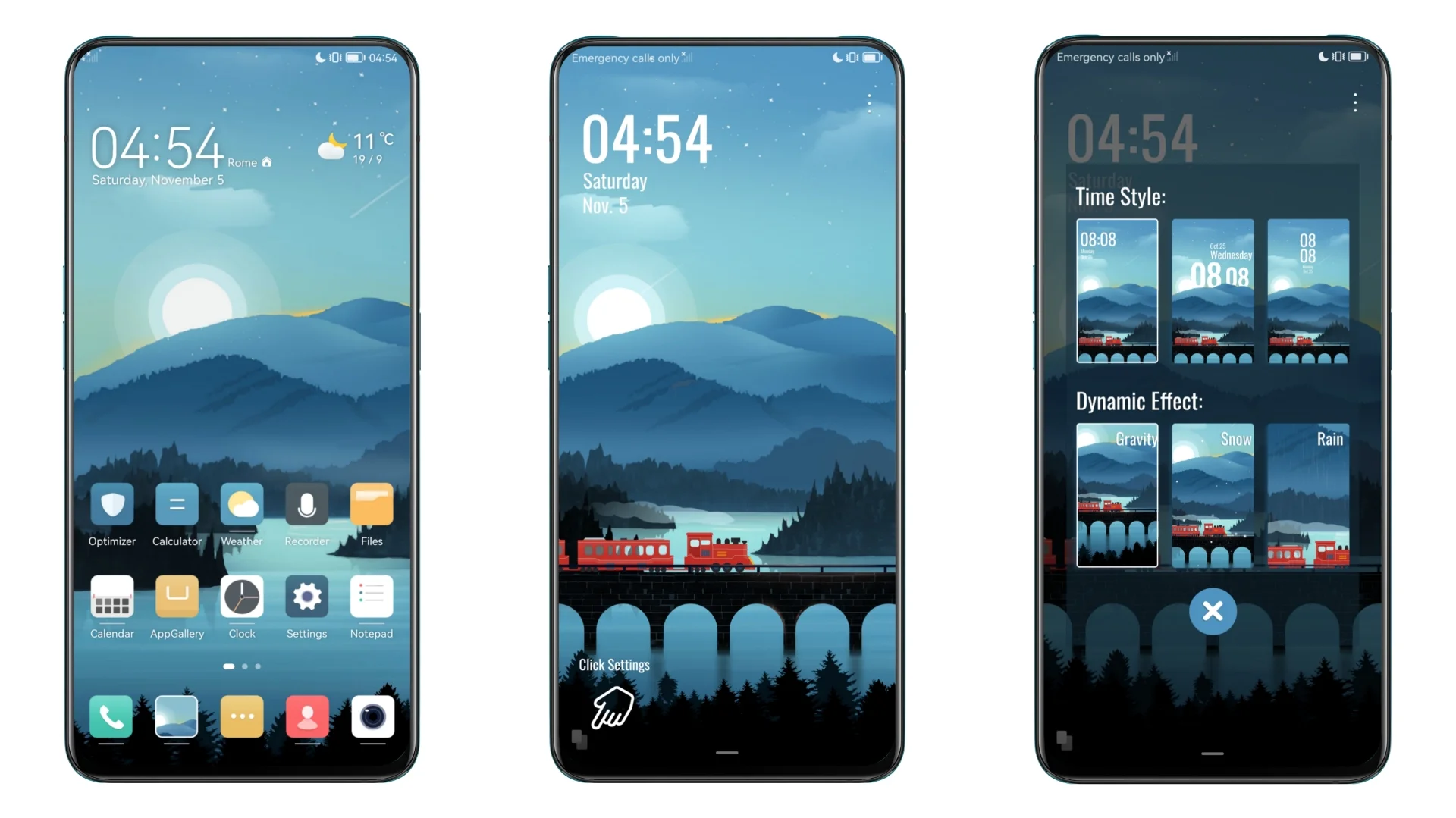 500 Miles Theme for Huawei EMUI, HarmonyOS and Honor Magic UI | Huawei ...