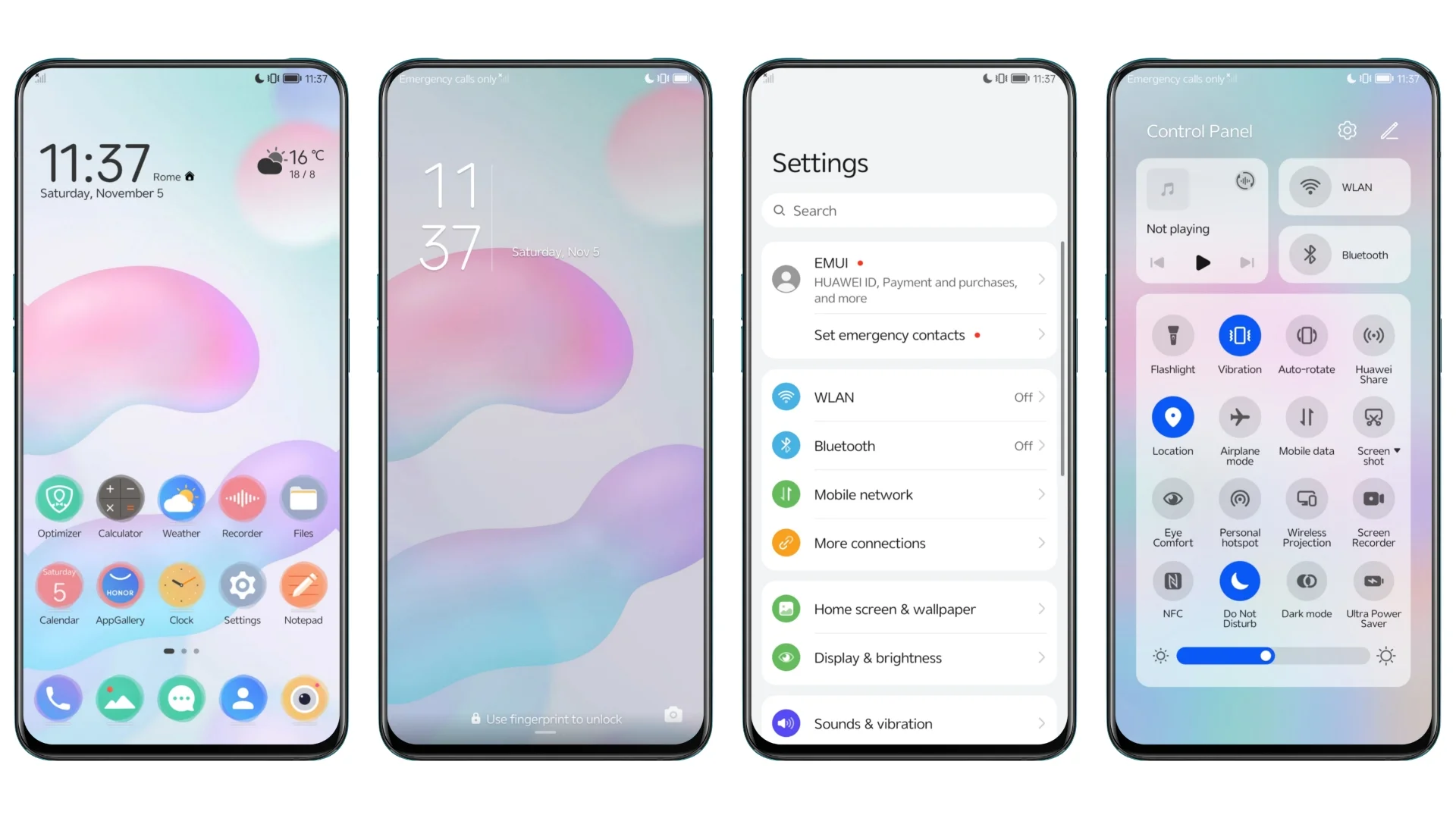 ZTE MyOS 11 vitality Theme for Huawei EMUI, HarmonyOS and Honor MagicOS ...